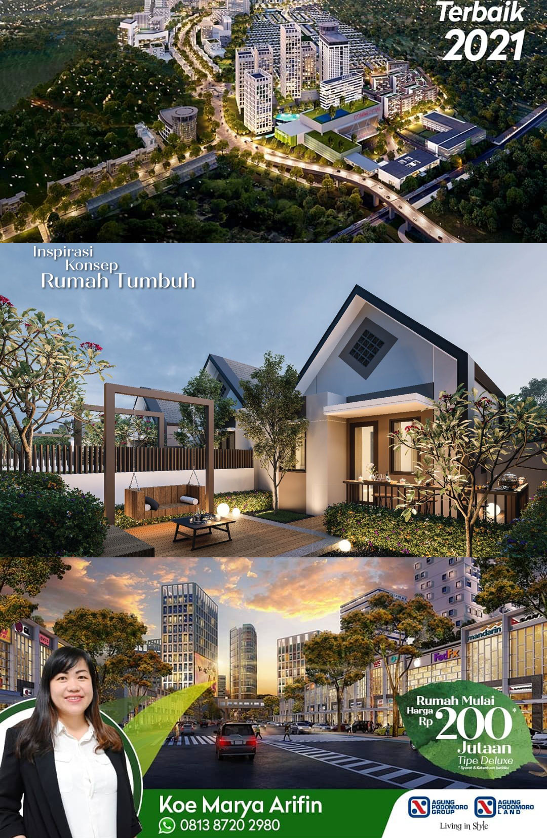 Kota Podomoro Tenjo, Info Harga Rumah Baru, Ruko, Kavling Komersial